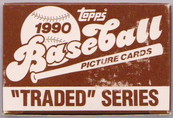 1990 Topps Traded Baseball 132 Card Set In Factory Box | Property Room