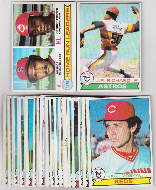 25 Different 1979 Topps Baseball Cards - Jim Rice/George Foster+ More ...