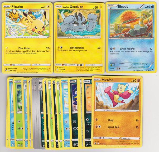 25 Different Pokemon Trading Cards w/ Pikachu + More | Property Room