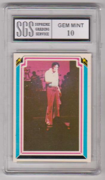 Graded Gem Mint 10 - Elvis Presley 1978 Boxcar #23 Trading Card ...