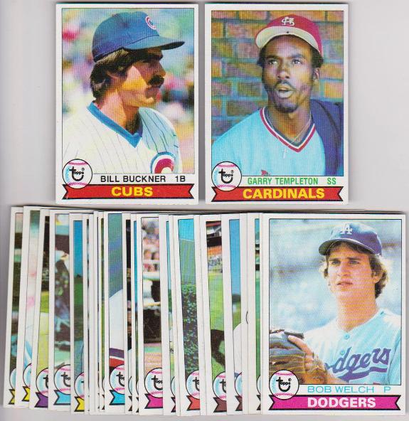 25 Different 1979 Topps Baseball Cards - Bill Buckner + More | Property ...