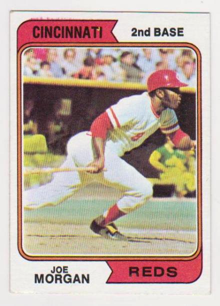 1974 Topps Joe Morgan #85 Card - HOF'er | Property Room