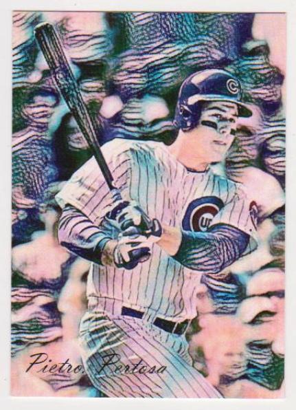#7/25 Produced - Anthony Rizzo Signed By Artist Giclee Art #AR-1 Card ...