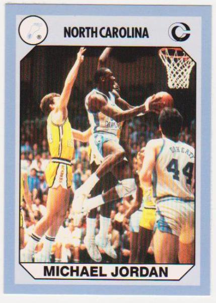 Michael Jordan 1990 North Carolina #3 College Card | Property Room