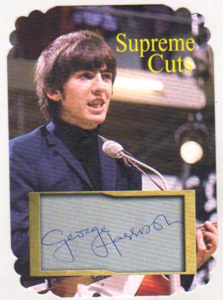 #16/25 Produced - George Harrison Facsimile Autograph Supreme Cuts ...