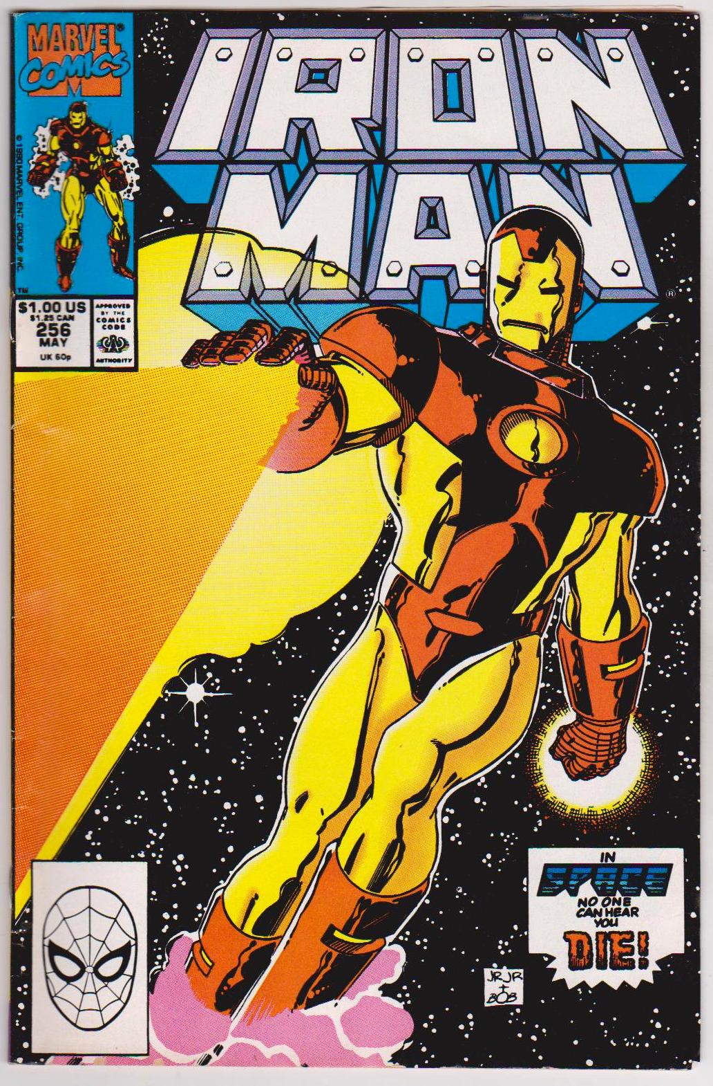 1990 Iron Man #256 Issue - Marvel Comics | Property Room
