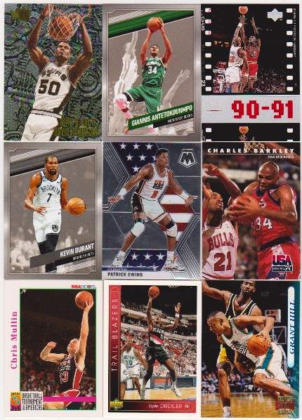 Basketball Card Collection w/ Michael Jordan, Giannis Anthetokounmpo ...