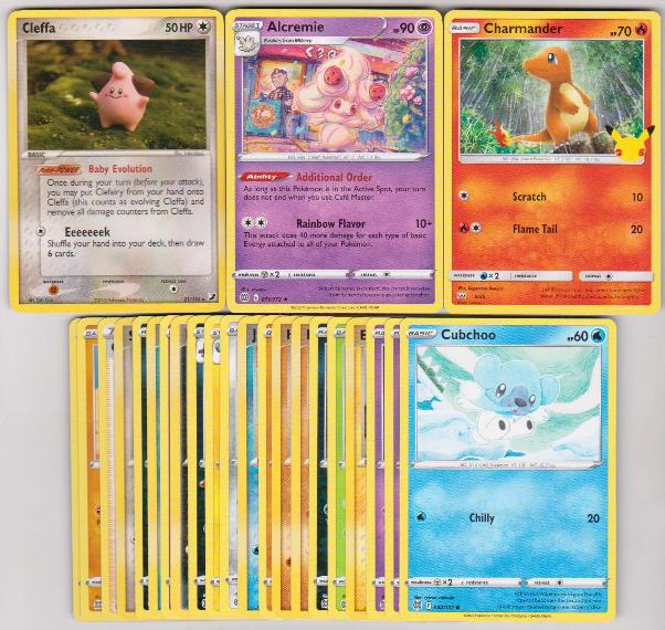25 Different Pokemon Trading Cards w/ Charmander + More | Property Room