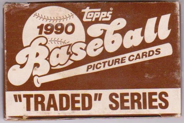 1990 Topps Traded Baseball 132 Card Set In Factory Box | Property Room