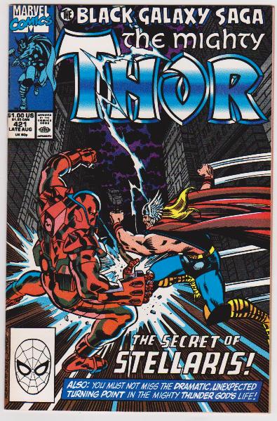 1990 The Mighty Thor #421 Issue - Marvel Comics | Property Room