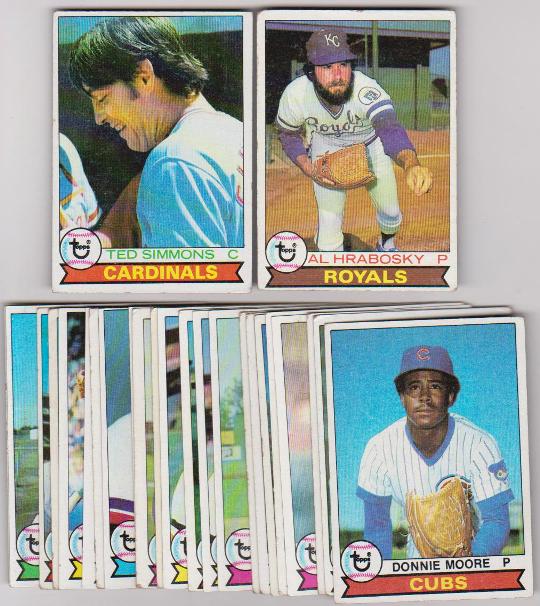 25 Different 1979 Topps Baseball Cards - Ted Simmons + More | Property Room
