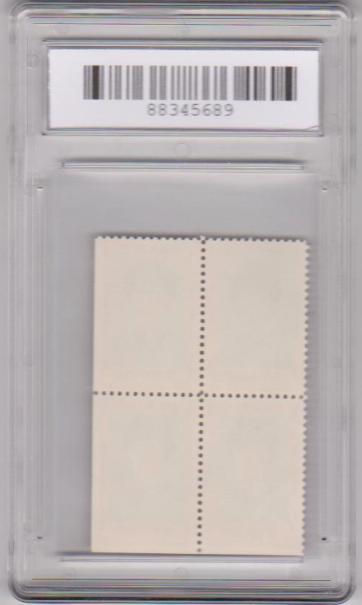 Graded Mint 10 - 1964 THE BEATLES George Harrison Hallmark Stamps Plate ...