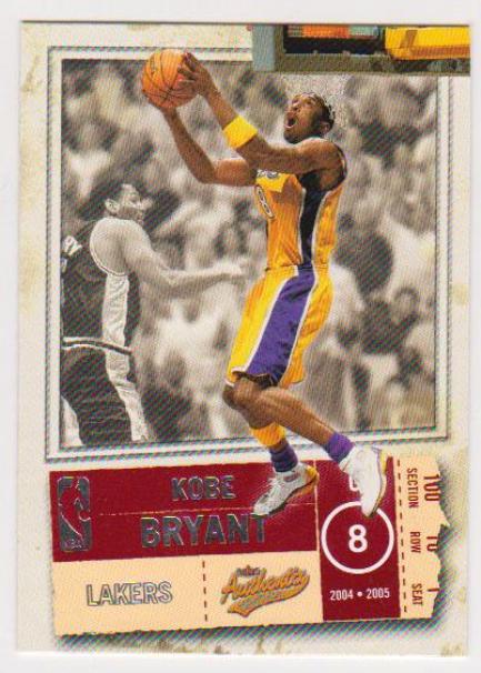 Kobe Bryant 2004-05 Fleer Authentix #17 Card | Property Room