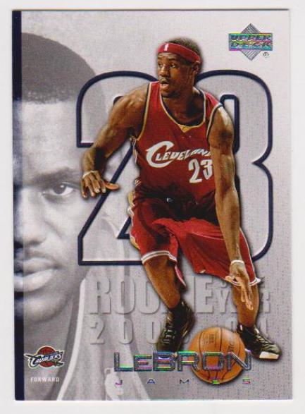 Lebron James 2004-05 Upper Deck Rookie Of The Year #LJ7 Card | Property ...