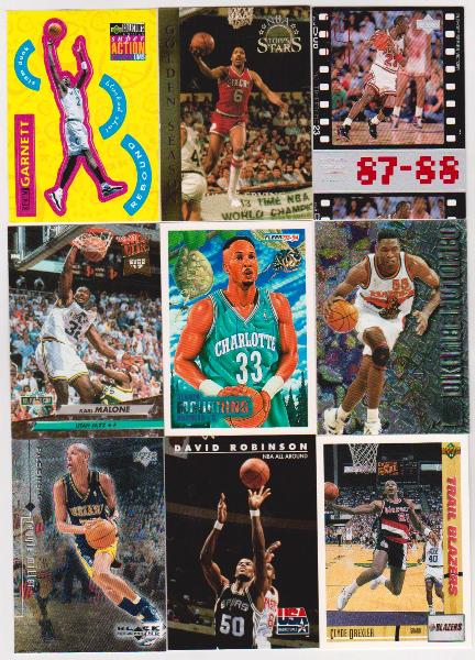 Basketball Card Collection w/ Michael Jordan, Julius Erving + More ...