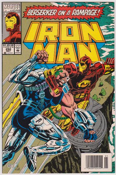 1993 Iron Man #292 Issue - Marvel Comics | Property Room