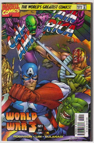 1997 Captain America #13 Issue - Marvel Comics | Property Room
