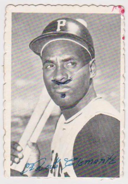 1969 Topps Deckle Roberto Clemente #27 Card - HOF'er | Property Room