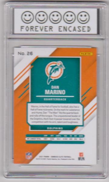 Graded Mint 9 - Dan Marino 2021 Donruss Elite #26 Card | Property Room