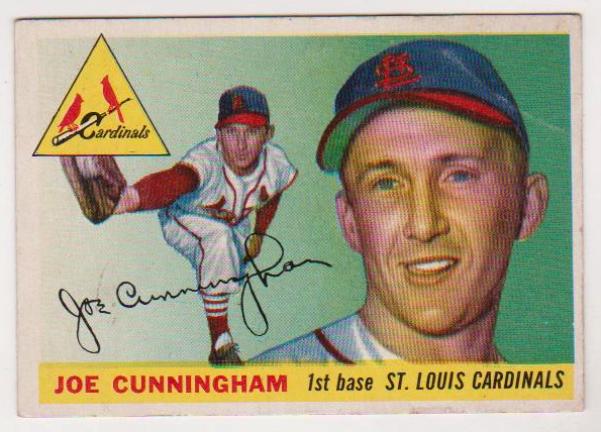 1955 Topps Joe Cunningham #37 Card | Property Room