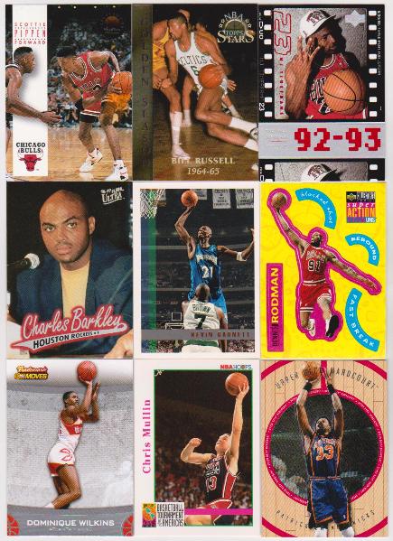 Basketball Card Collection w/ Michael Jordan, Bill Russell + More ...
