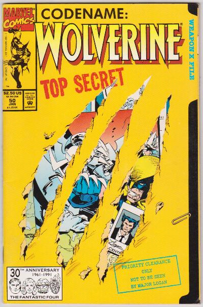 1992 Wolverine #50 Issue - Marvel Comics | Property Room
