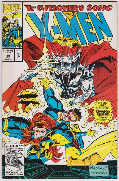 1992 X-Men #15 Issue - Marvel Comics | Property Room