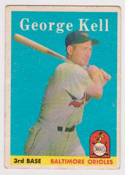 1958 Topps George Kell #40 Card - HOF'er | Property Room