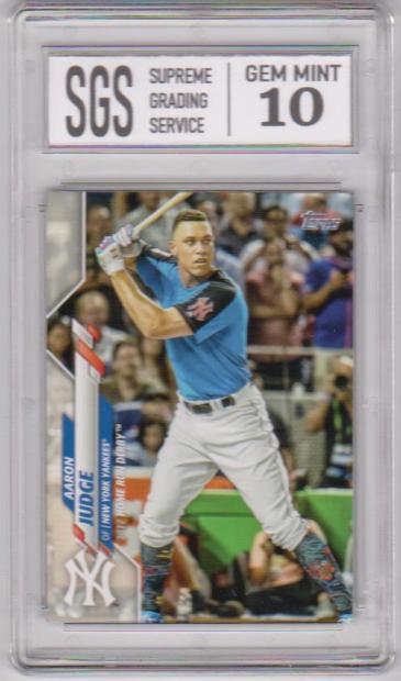 Graded Gem Mint 10 - Aaron Judge 2020 Topps Update #U-264 Card ...