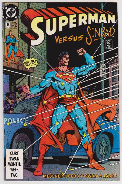 1990 DC Comics Superman #48 Issue | Property Room