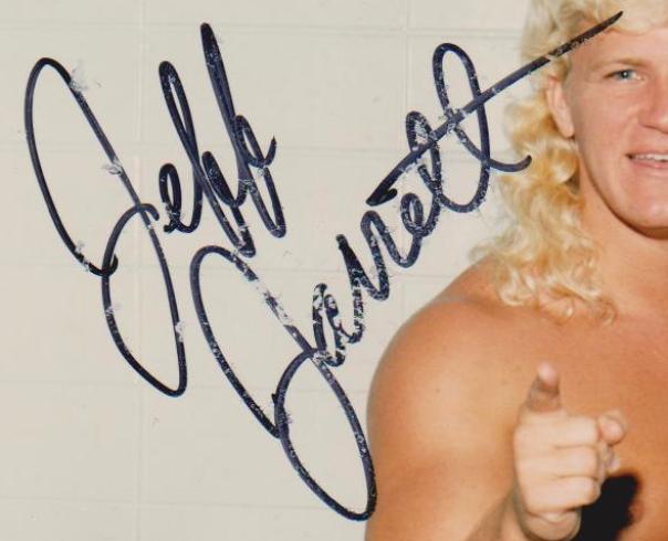 Signed - Jeff Jarrett Wrestling Photo - WWE Hall Of Famer Autograph ...
