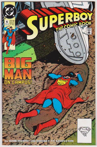 1990 DC Comics SUPERBOY #4 Issue | Property Room
