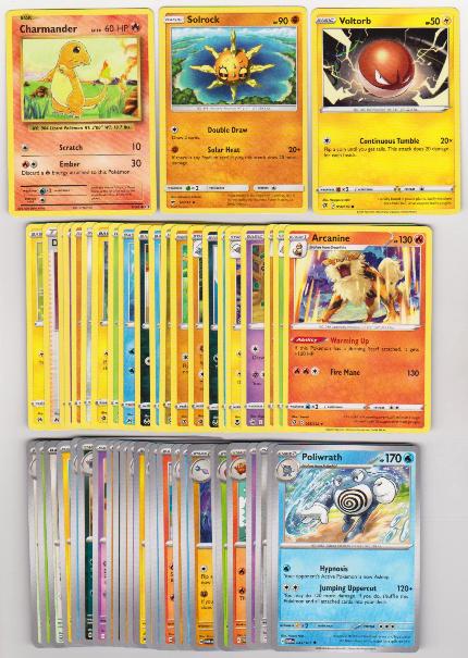 50 Different Pokemon Trading Cards w/ Charmander + More | Property Room