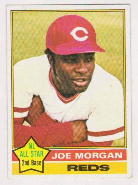 1976 Topps Joe Morgan #420 Card - HOF'er | Property Room