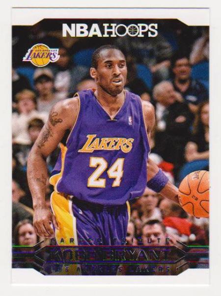 Kobe Bryant 2017-18 Hoops Career Tribute #298 Card | Property Room