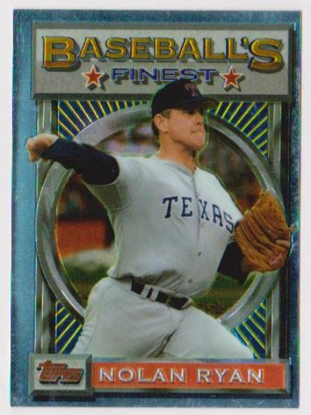 Only 5000 Exist - Nolan Ryan 1993 Finest Promo #107 Card | Property Room