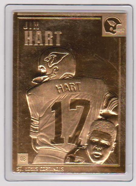 22 Kt Gold Jim Hart Danbury Mint Gold Card | Property Room