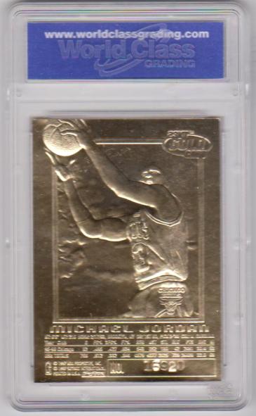 Graded Gem Mint 10 - Michael Jordan 1996-97 Skybox EX-2000 Credentials ...