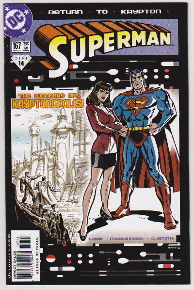 2001 DC Comics SUPERMAN #167 Issue | Property Room