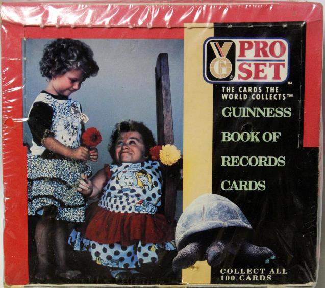 1992 Pro Set Guinness Book Of World Records Sealed Box - 36 Packs ...