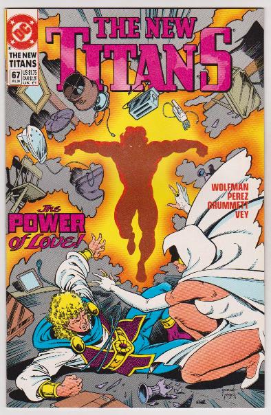 1990 DC Comics THE NEW TITANS #67 Issue | Property Room