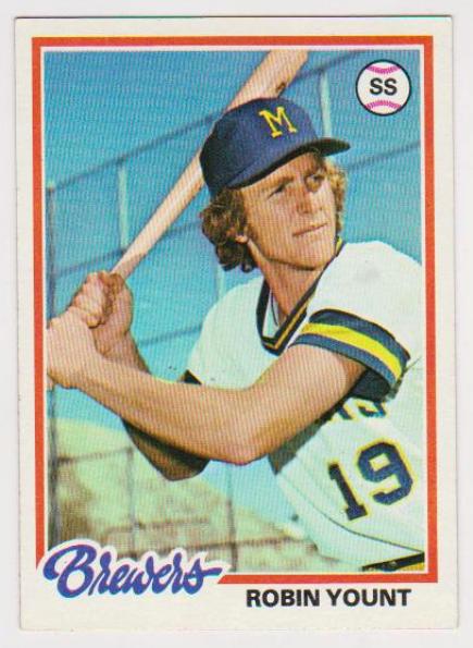 1978 Topps Robin Yount #173 Card - HOF'er | Property Room