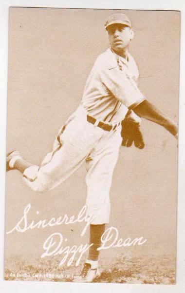 Vintage - Dizzy Dean 1980 Hall of Fame Exhibit Card | Property Room
