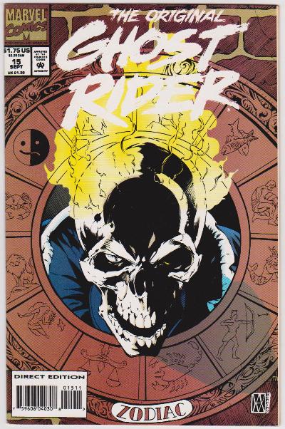 1993 Ghost Rider #15 Issue - Marvel Comics | Property Room