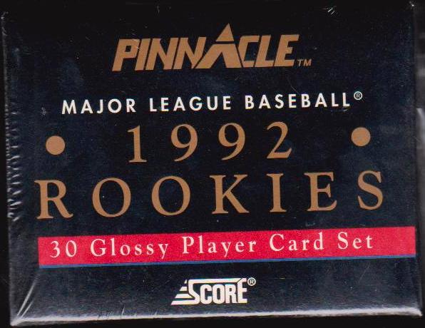 Sealed 1992 Pinnacle Baseball Rookies 30 Card Factory Set | Property Room