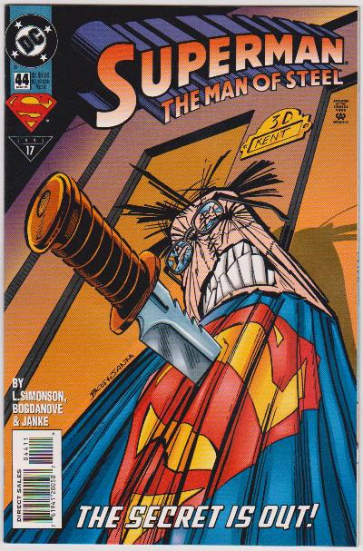 1995 DC Comics Superman The Man Of Steel #44 Issue | Property Room