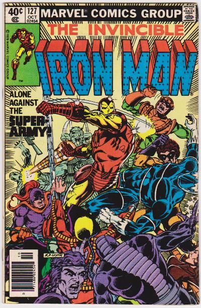 1979 The Invincible Iron Man #127 Issue - Marvel Comics | Property Room