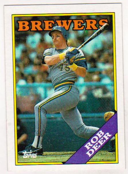 Rookie Wrong Front Error - Tom Glavine 1988 Topps Card | Property Room