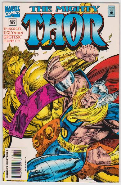 1994 The Mighty Thor #481 Issue - Marvel Comics | Property Room