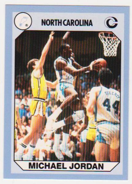 Michael Jordan 1990 North Carolina #3 College Card | Property Room